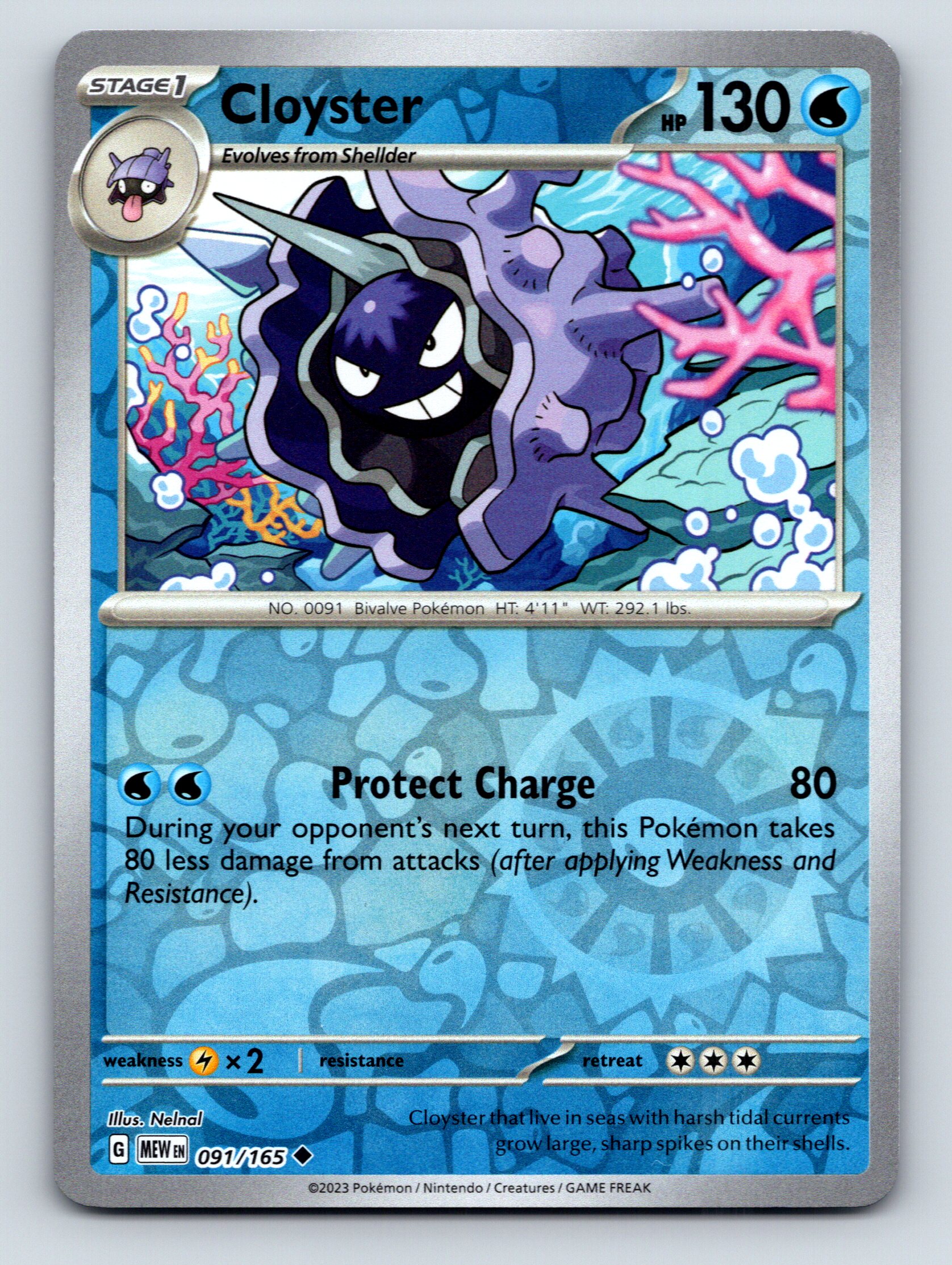 what evolves into cloyster