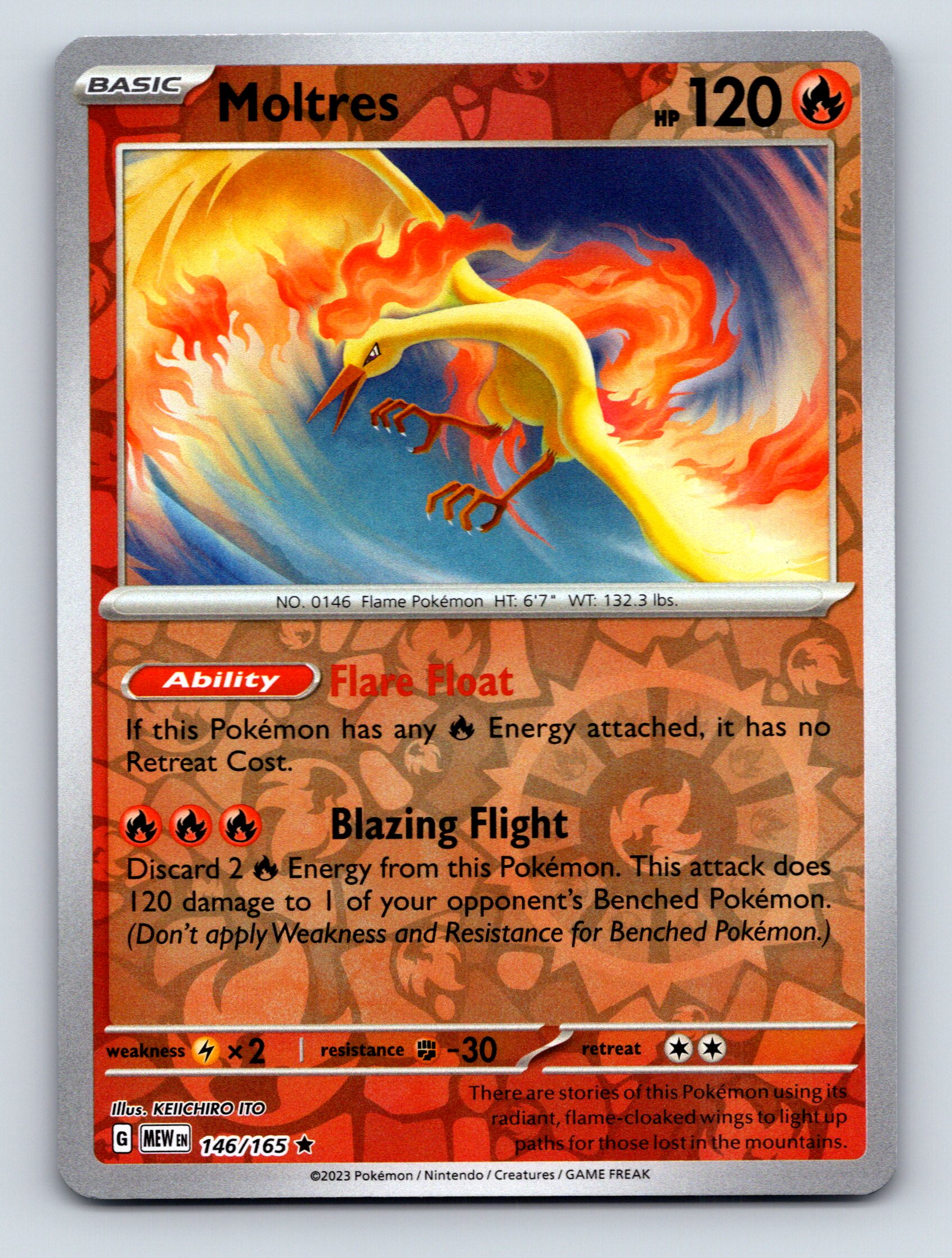 moltres sprite red