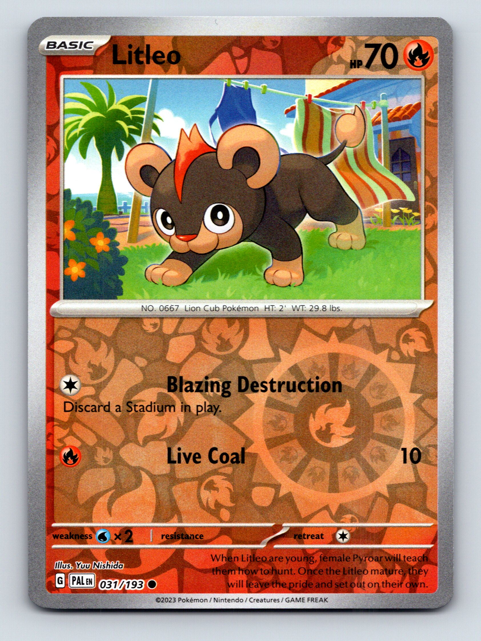 litleo pokemon database