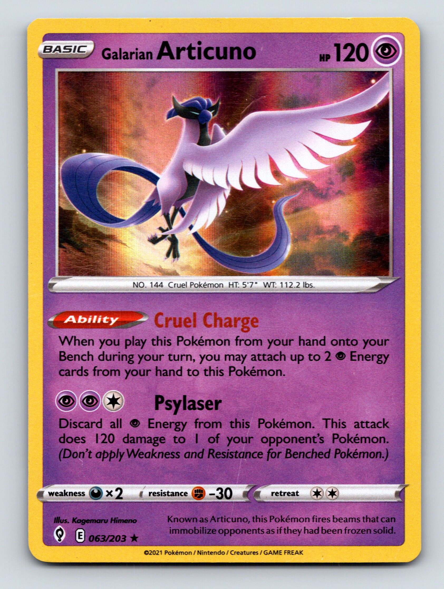 galarian articuno coloring pages