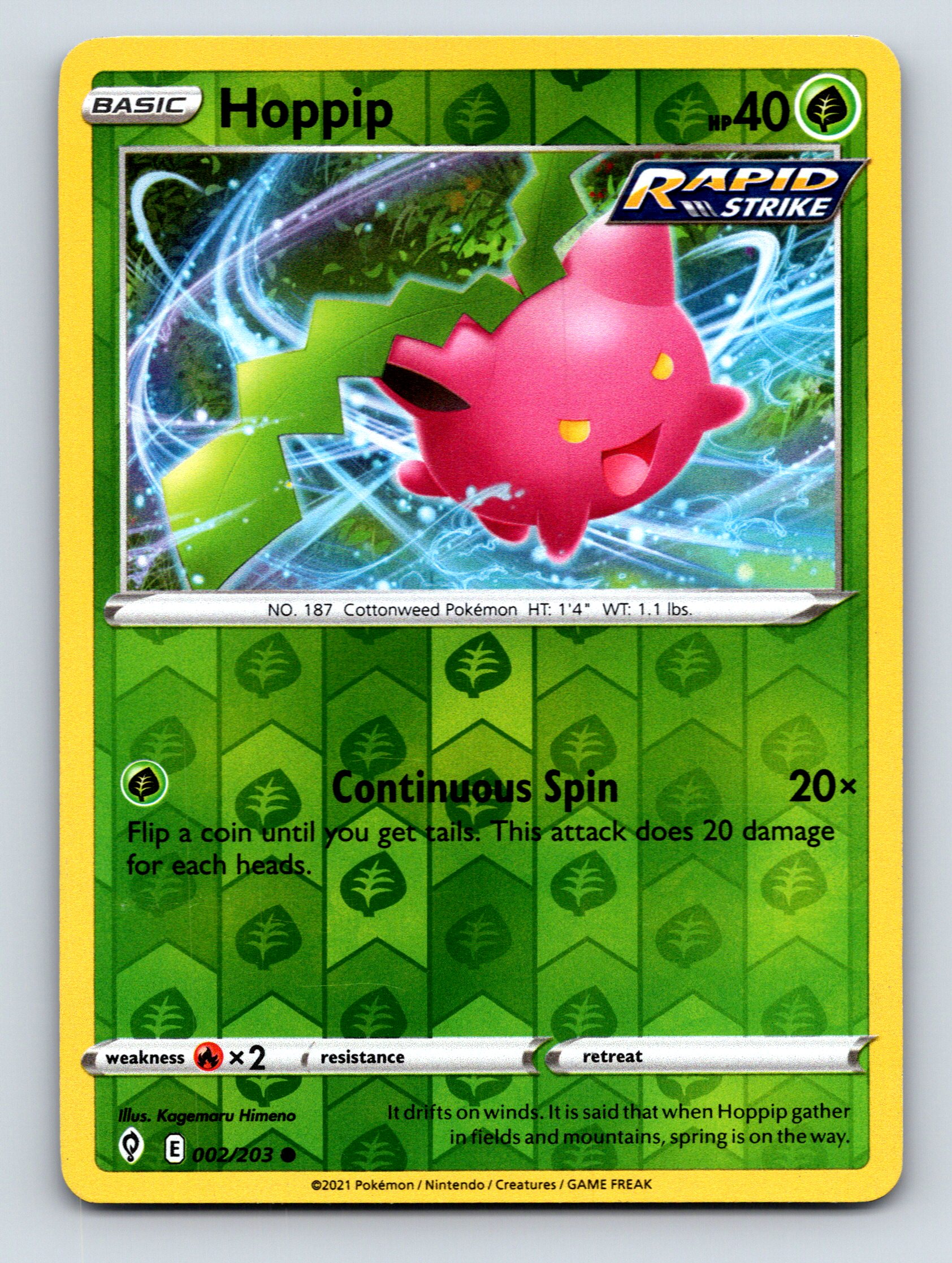 hoppip card
