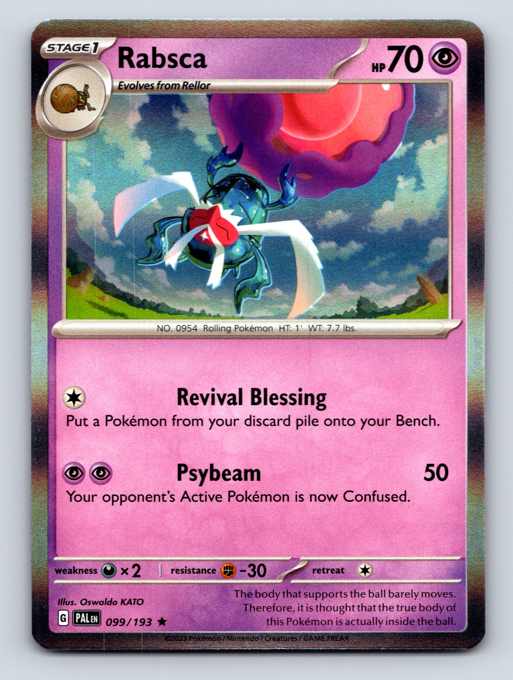 Stage 1 Rabska HP 70 Revival Blessing Psybeam Rarity Pink Vibrant ...