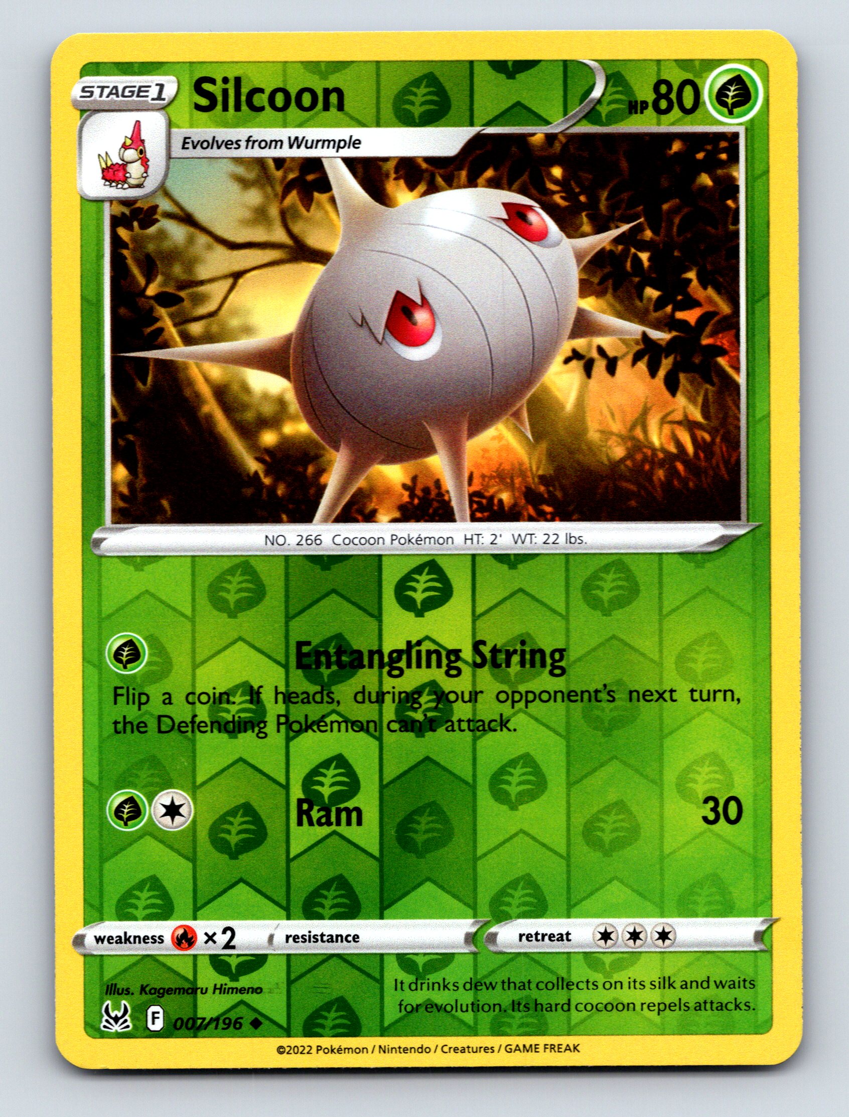 pokemon silcoon evolution chart