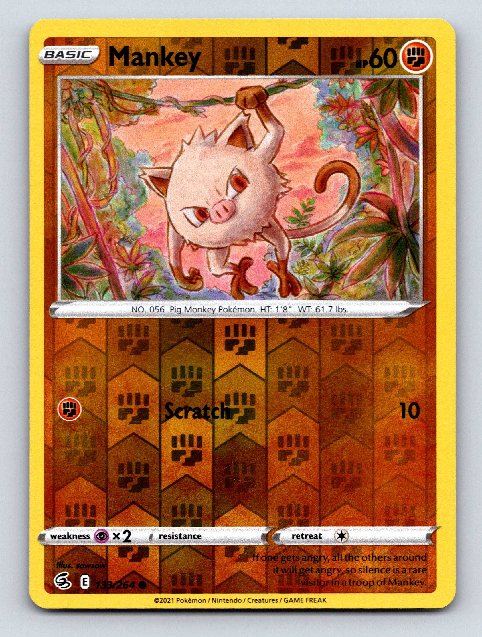 pokemon mankey attacks