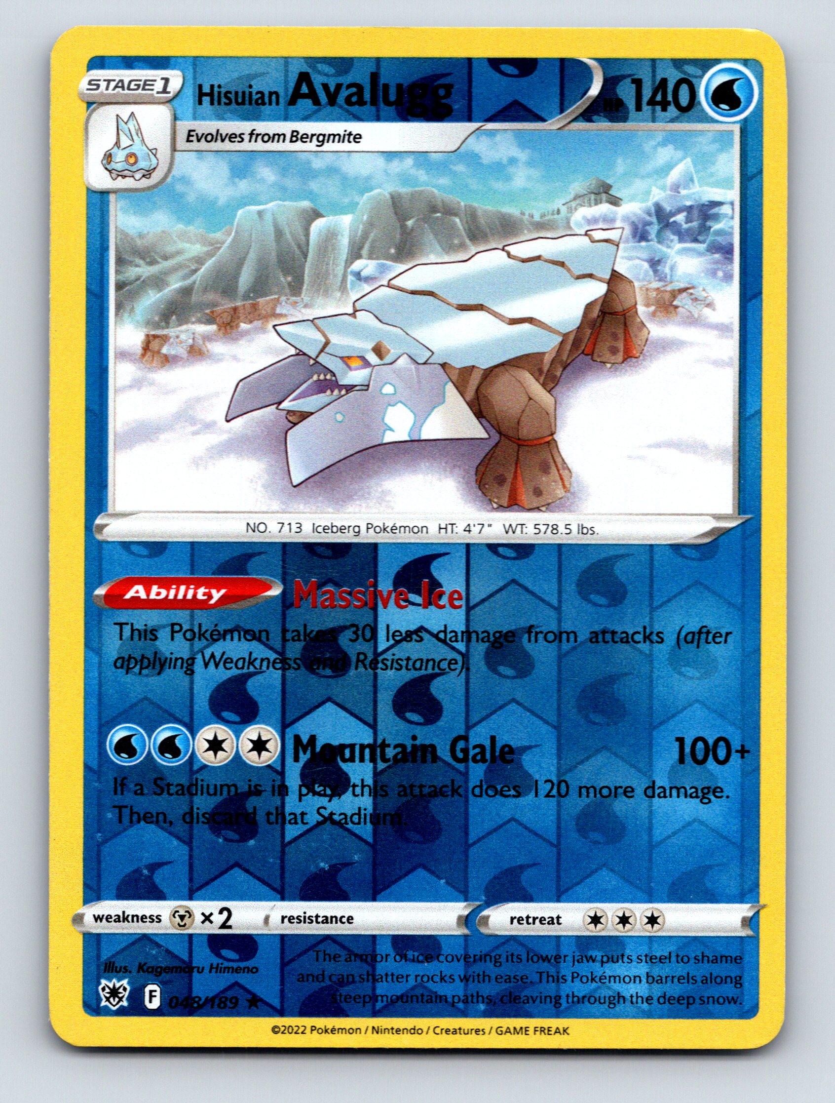 avalugg pokemon type