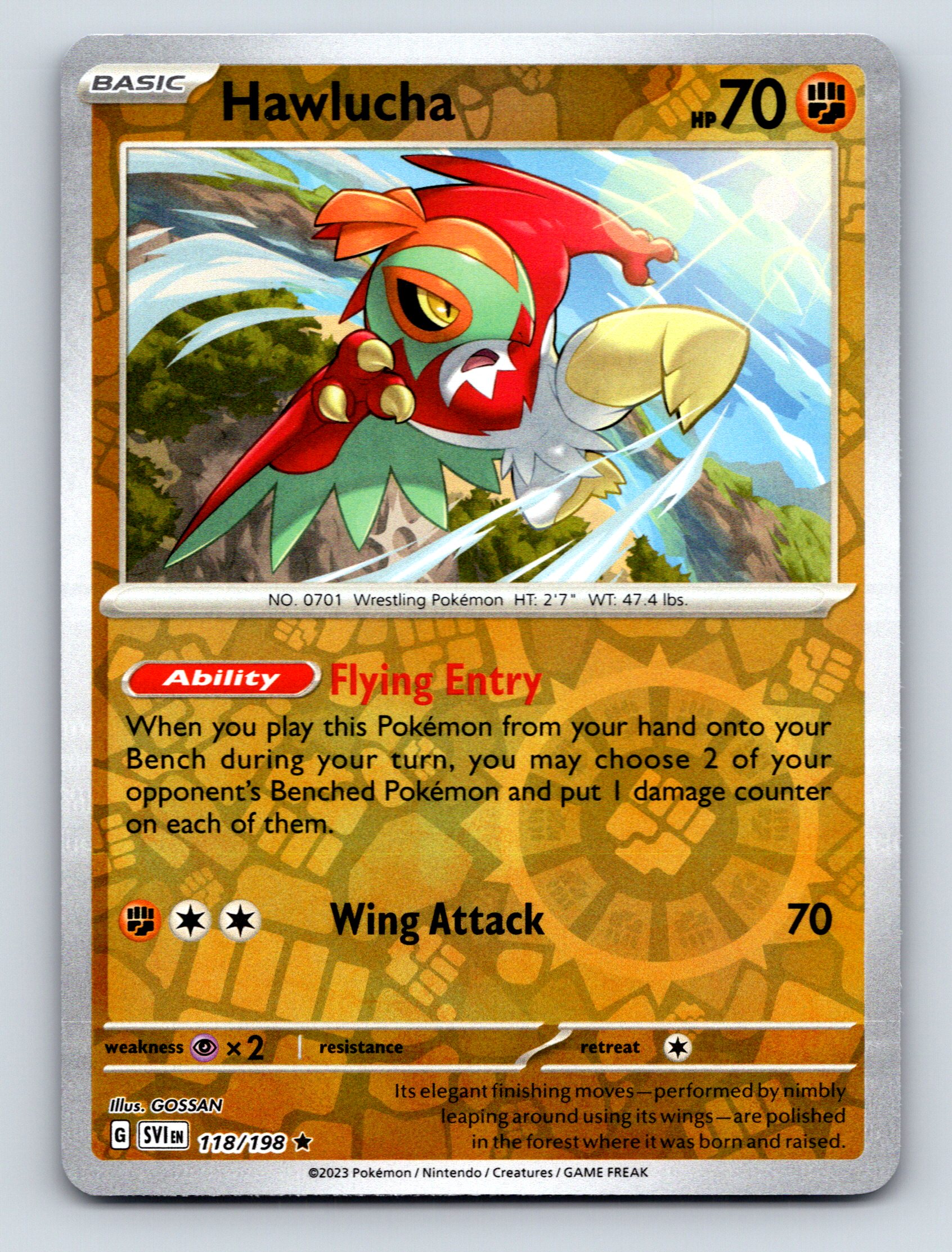 mega hawlucha ability