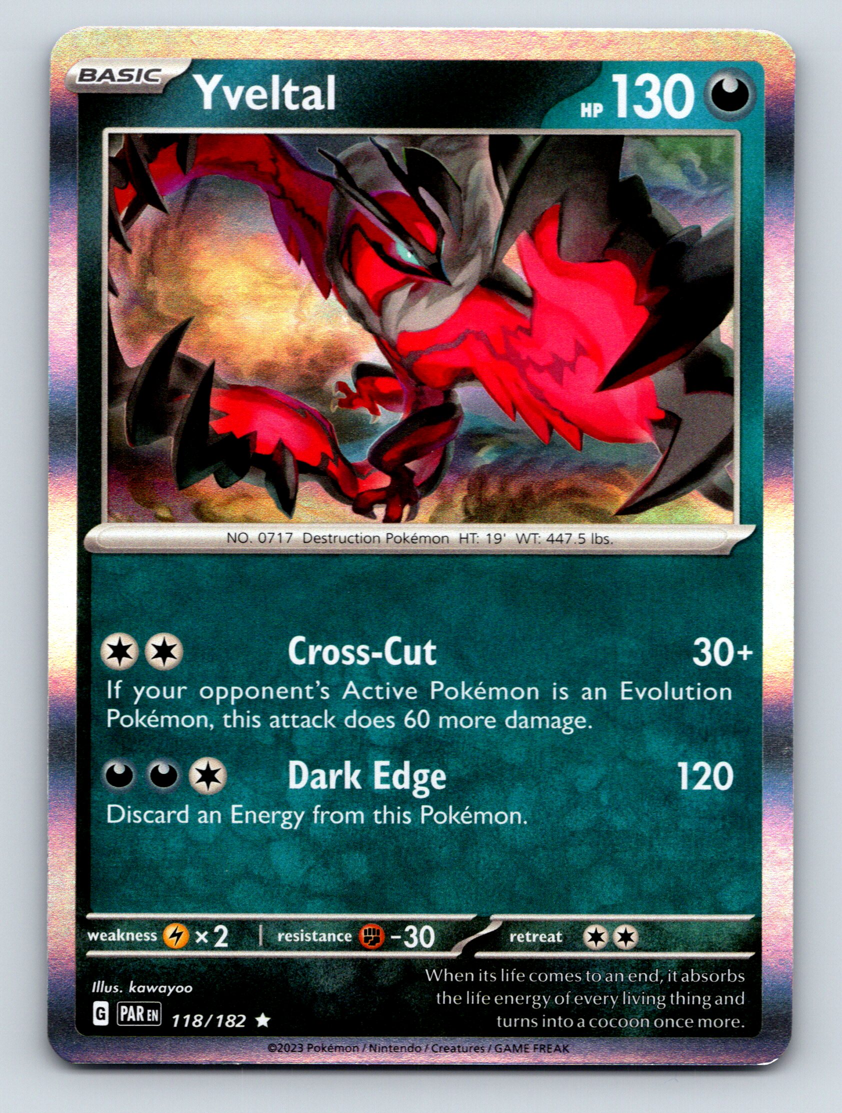 yveltal pre evolution
