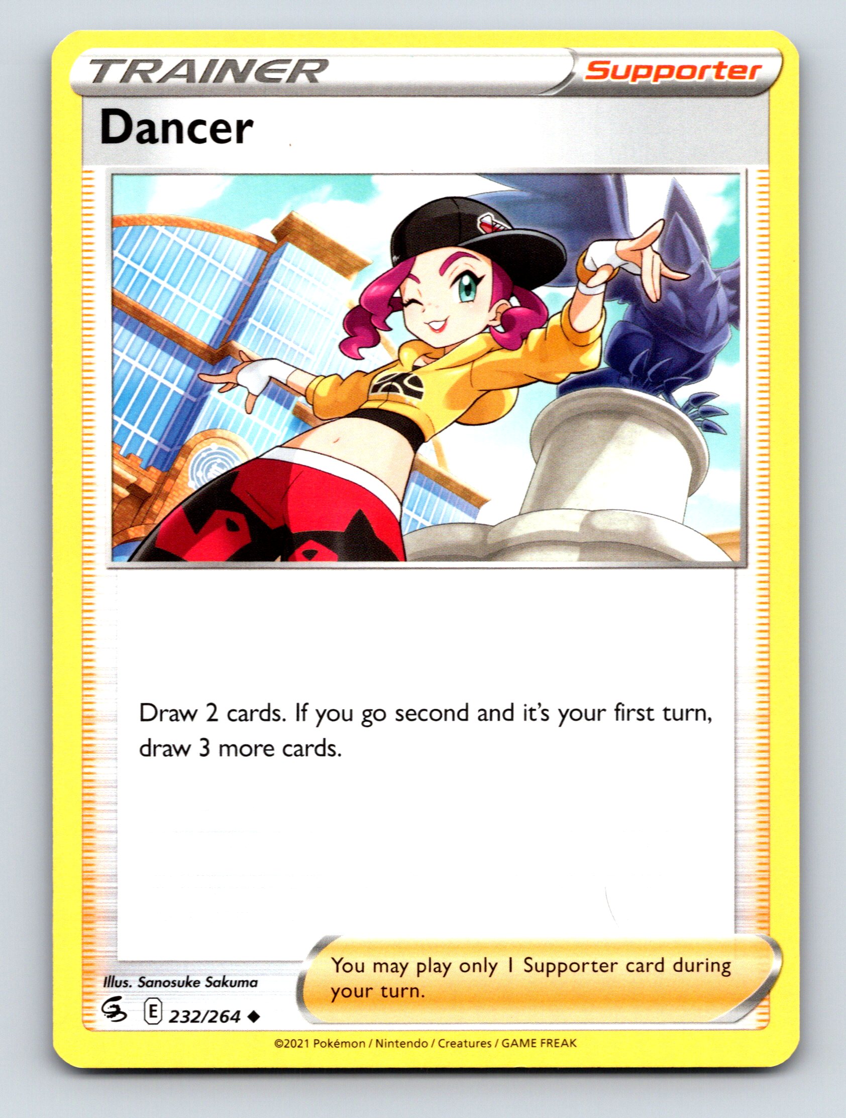 Trainer Supporter Dancer Draw Action Rarity Colorful Pokémon Card | eBay