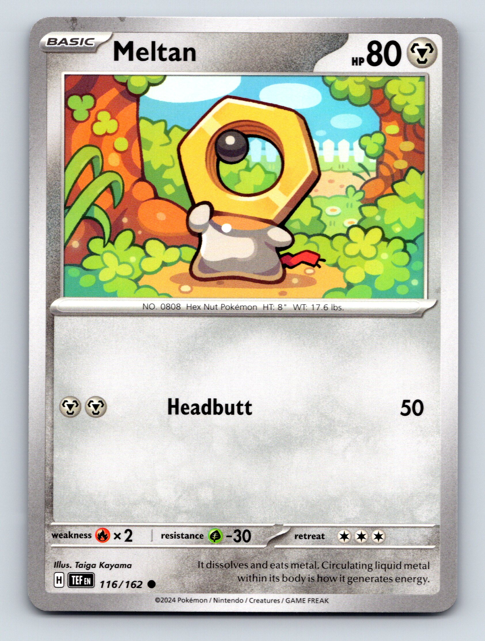 Basic Meltan HP 80 Headbutt Attack Rarity Colorful Pokémon Card | eBay